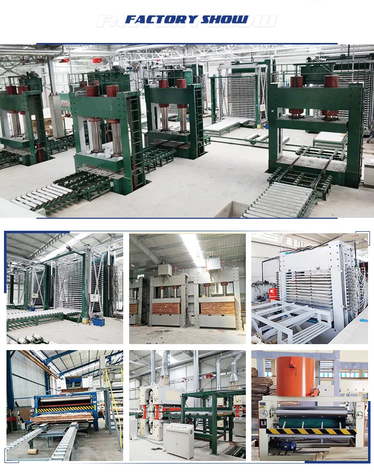New Automatic Hot Press Particle Board Production Line With Core ...