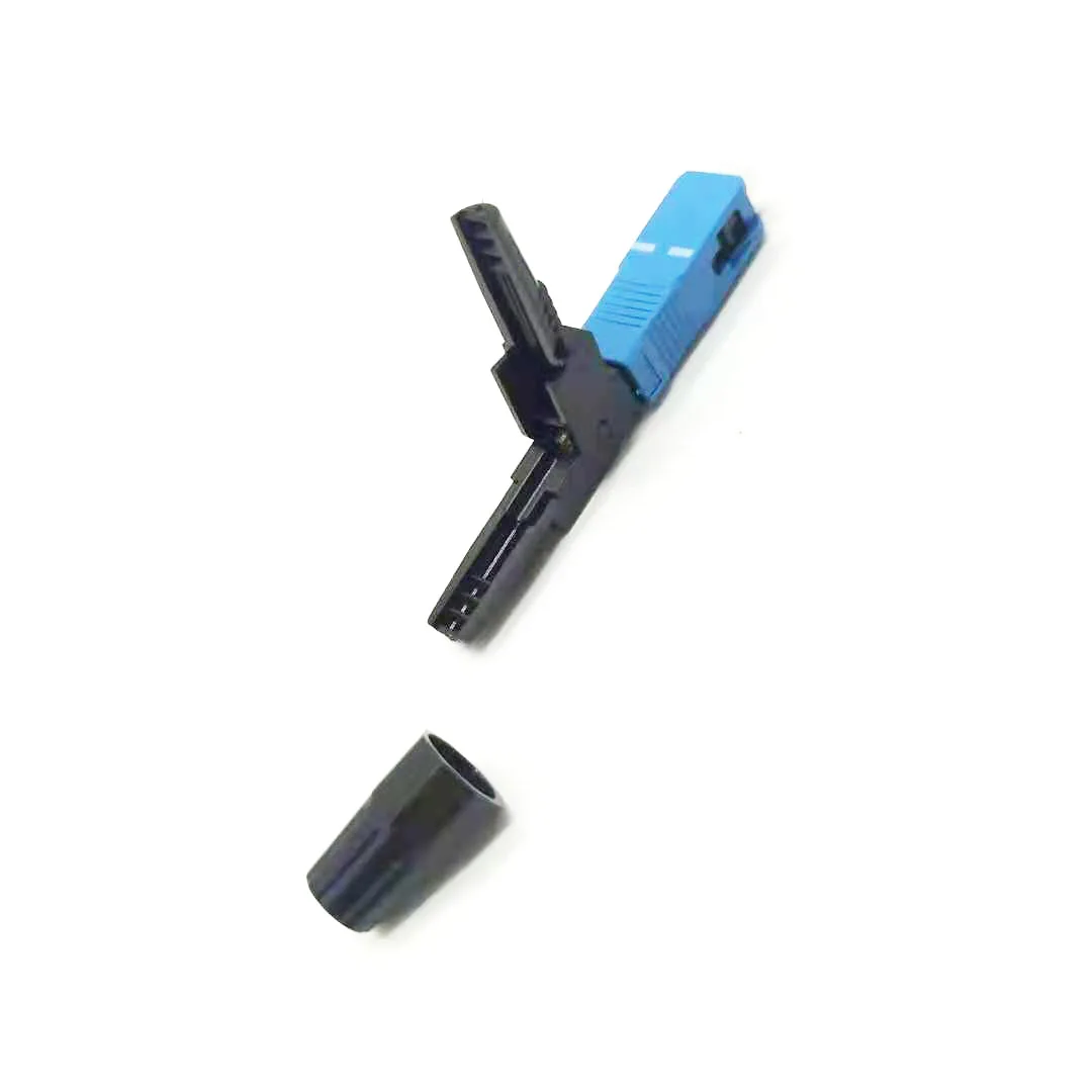 Fiber Optic Fast Connector SC APC for FTTH Termination
