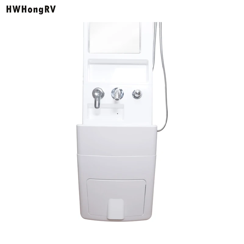 Multifunction Acrylic RV Shower Cabinet for Marine Use