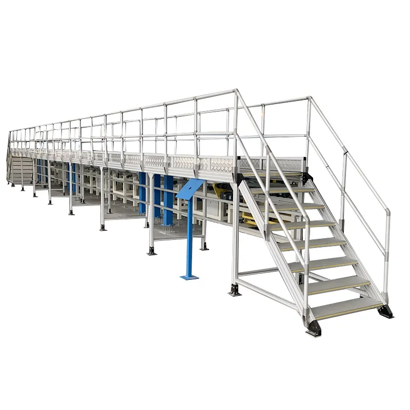 China Factory Wide Step Aluminum Extrusion Movable Catwalk Working ...