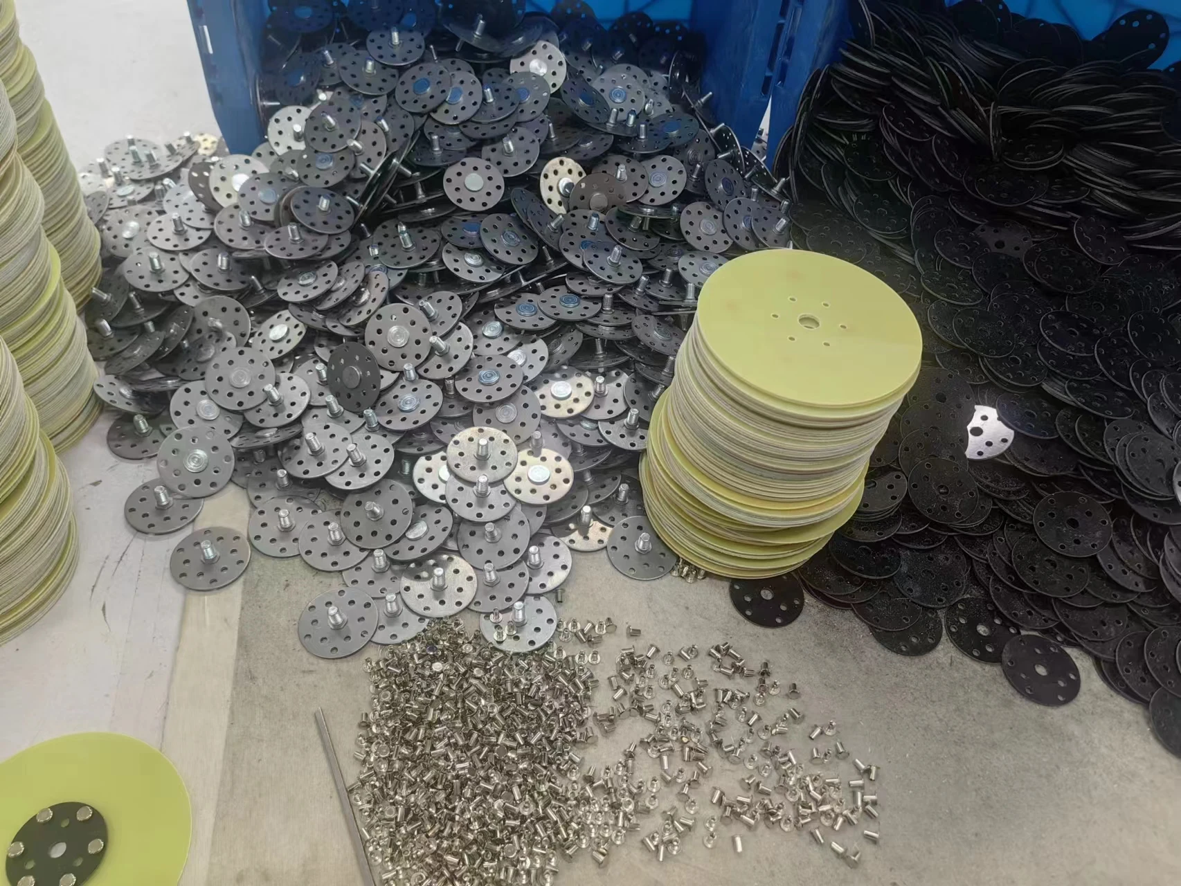 M10 M14 M16 Thread Electric Backing Pad Hook And Loop Sanding Pad For ...