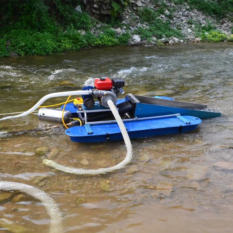 Portable Gold Dredge Suction Washing Plant - Easy to Operate