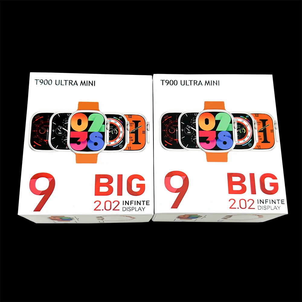2024 Newest T900 Ultra Mini Smartwatch 2.02 Inch Screen Rotating Dual ...