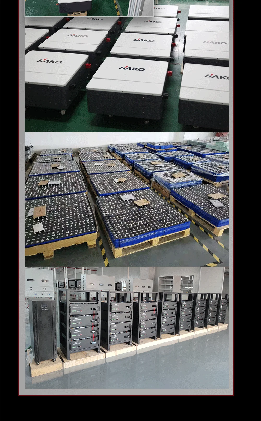 Sako Lithium Ion Batteries Wall Mounted Bms 24v 100ah 10kwh Deep Cycle ...