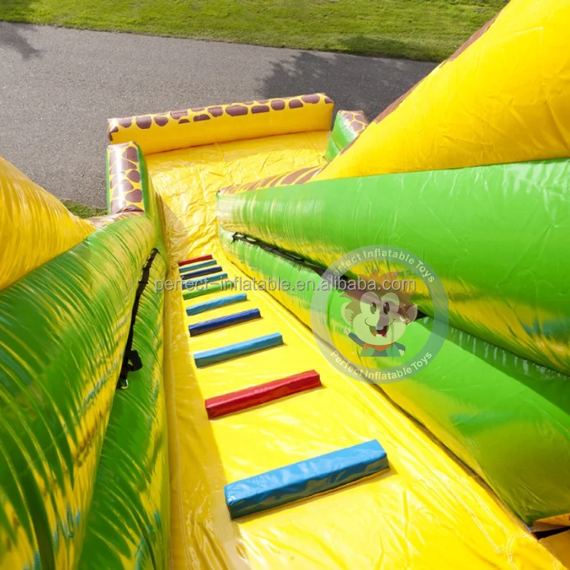 Castillo Inflable Con Tobogan Giraffe Water Inflatable Park Giraffe ...