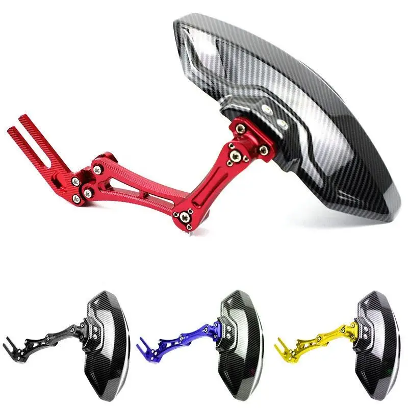 Motorcycle Rear Mudguard Cnc Aluminium Carbon Fiber Printed Moto Rear ...