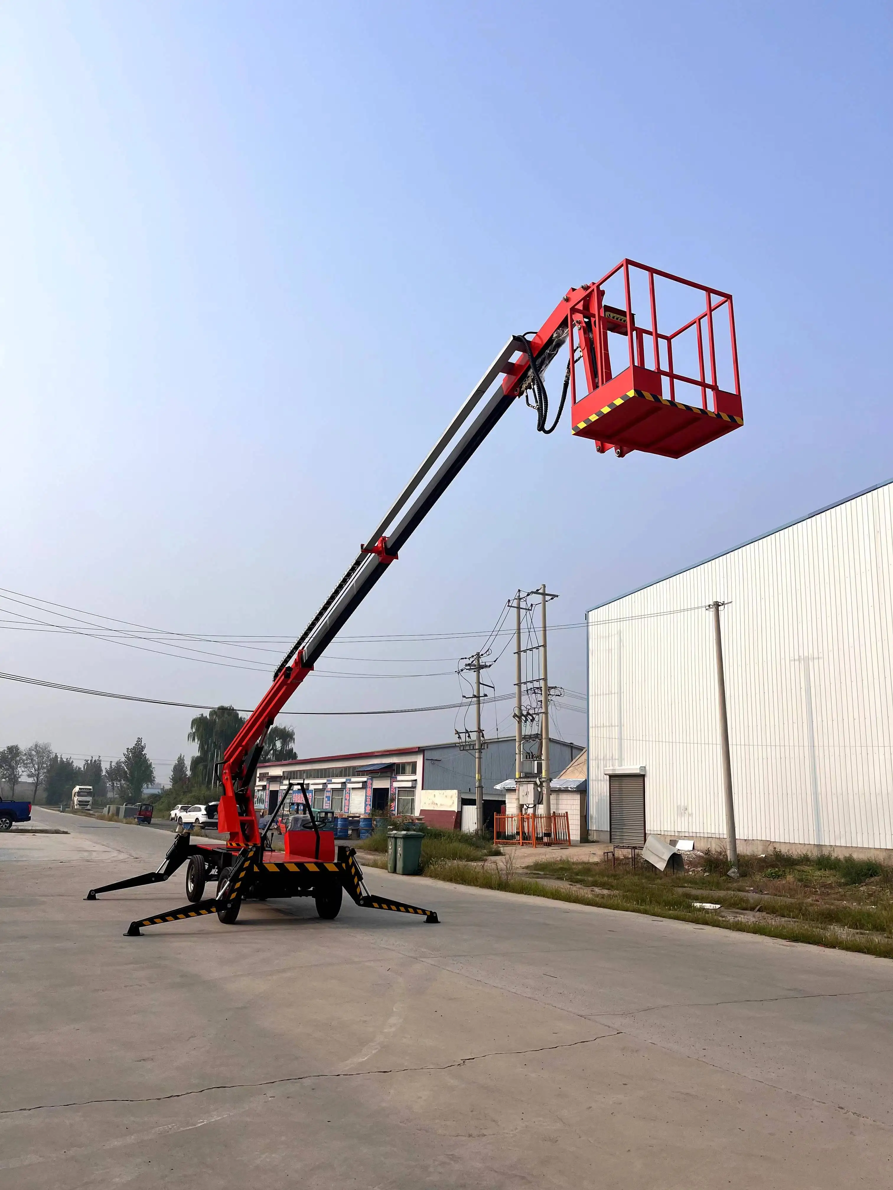 Hot Style Boom Lift Articulated Hydraulic Lift Platform Ladder With ...