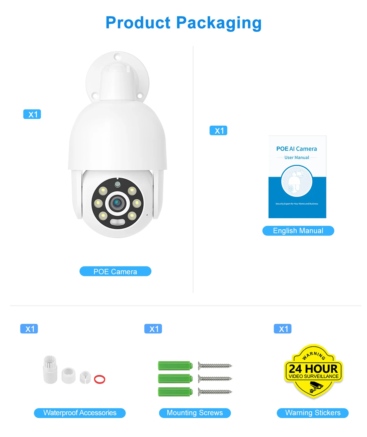 4mp Poe Cctv Ip Camera Indoor Dome Ptz Camera Two Way Audio And Smart ...