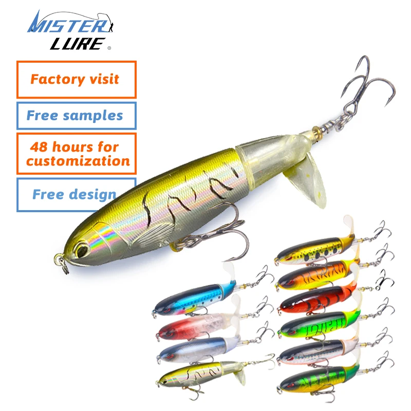 Mister Lure Manufacturer Bait 360 Degree Rotating Propeller Pencil ...
