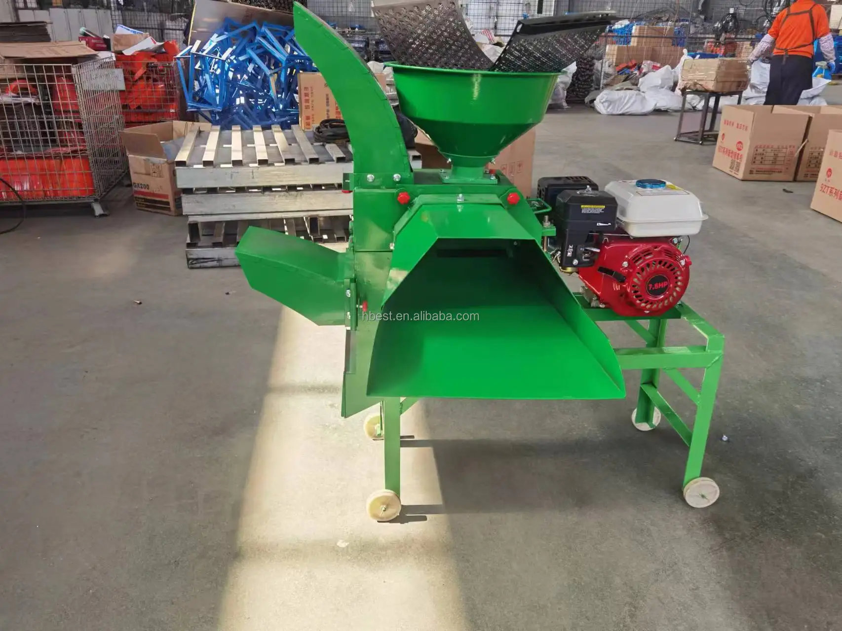 Small Tractor Mounted Grass Cutting Machine Electric Garden Shredder ...