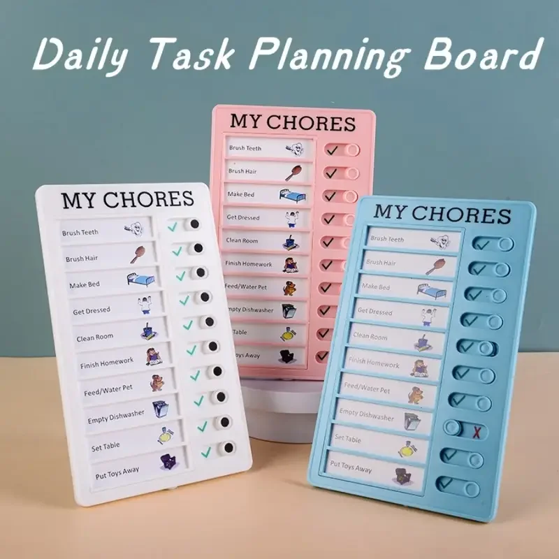 Plastic Checklist Board Chart Memo Check List Memo Board Office My Chore Chart for Kids and ...