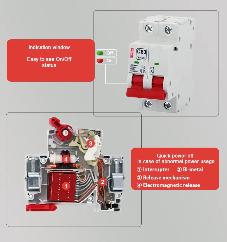 Cost Reduction Busbar Cutting 2 Amp Mcb Plastics Parts Switch Terminal ...