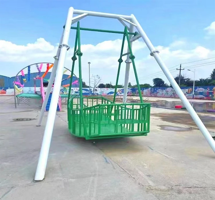 Outdoor Carnival Amusement - Mini Pirate Ship Swing Ride