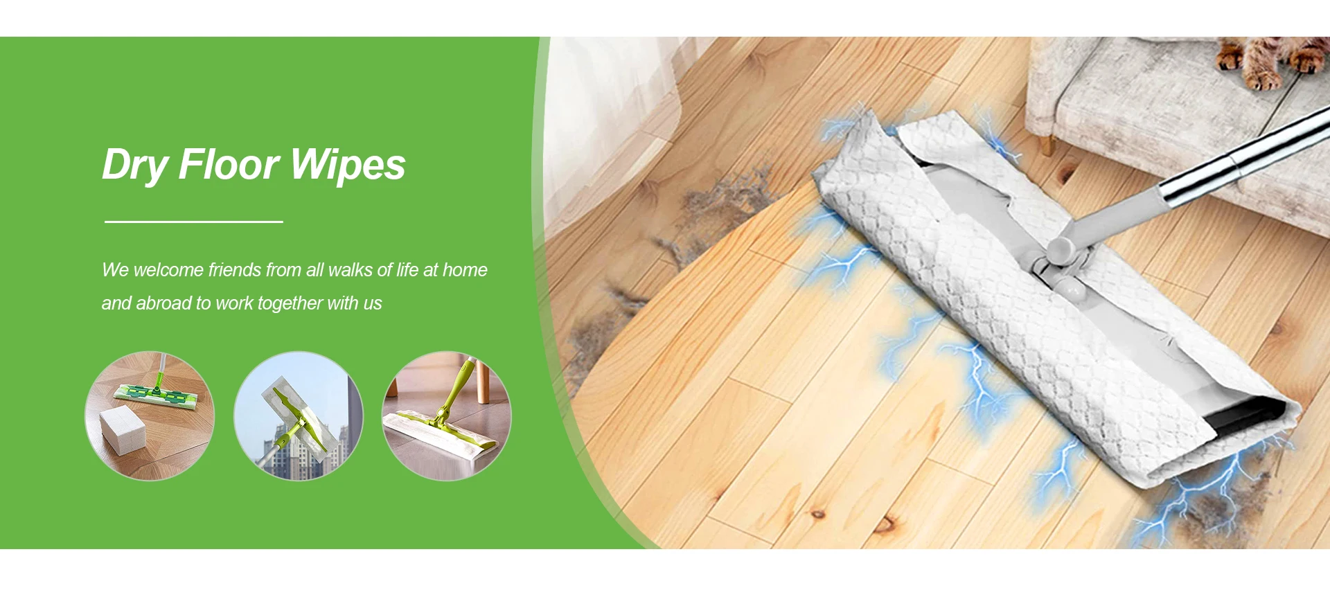 Electrostatic Dry Cloths - Versatile & Sustainable Cleaning