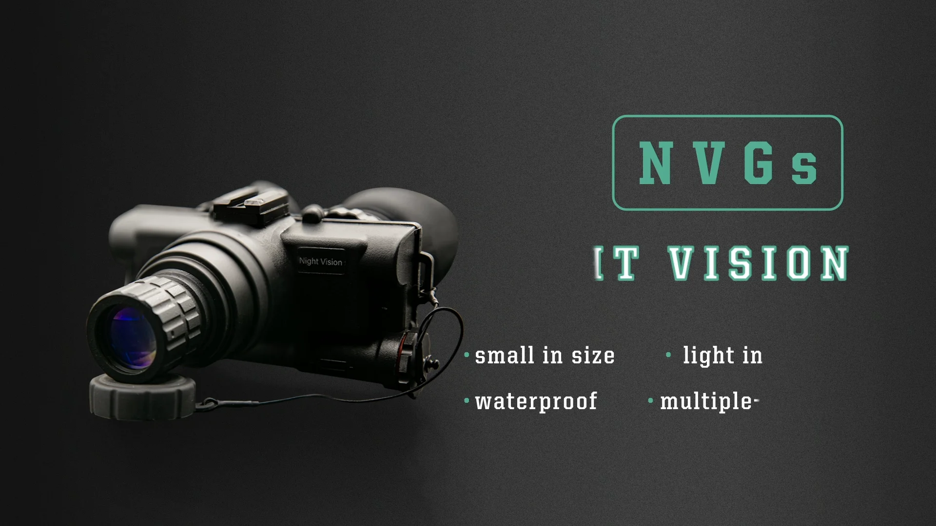 High Quality Fom1400 1600 Infrared Gen3 Pvs 7 Head Mount Hand-free Gen ...