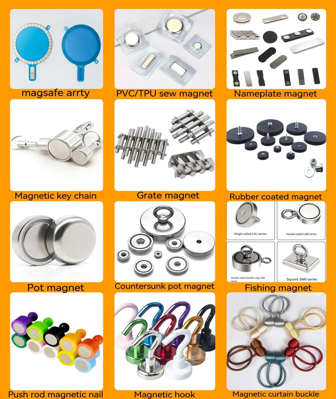 High Quality Earth Magnets Magnetic Materials Permanent Super Strong ...