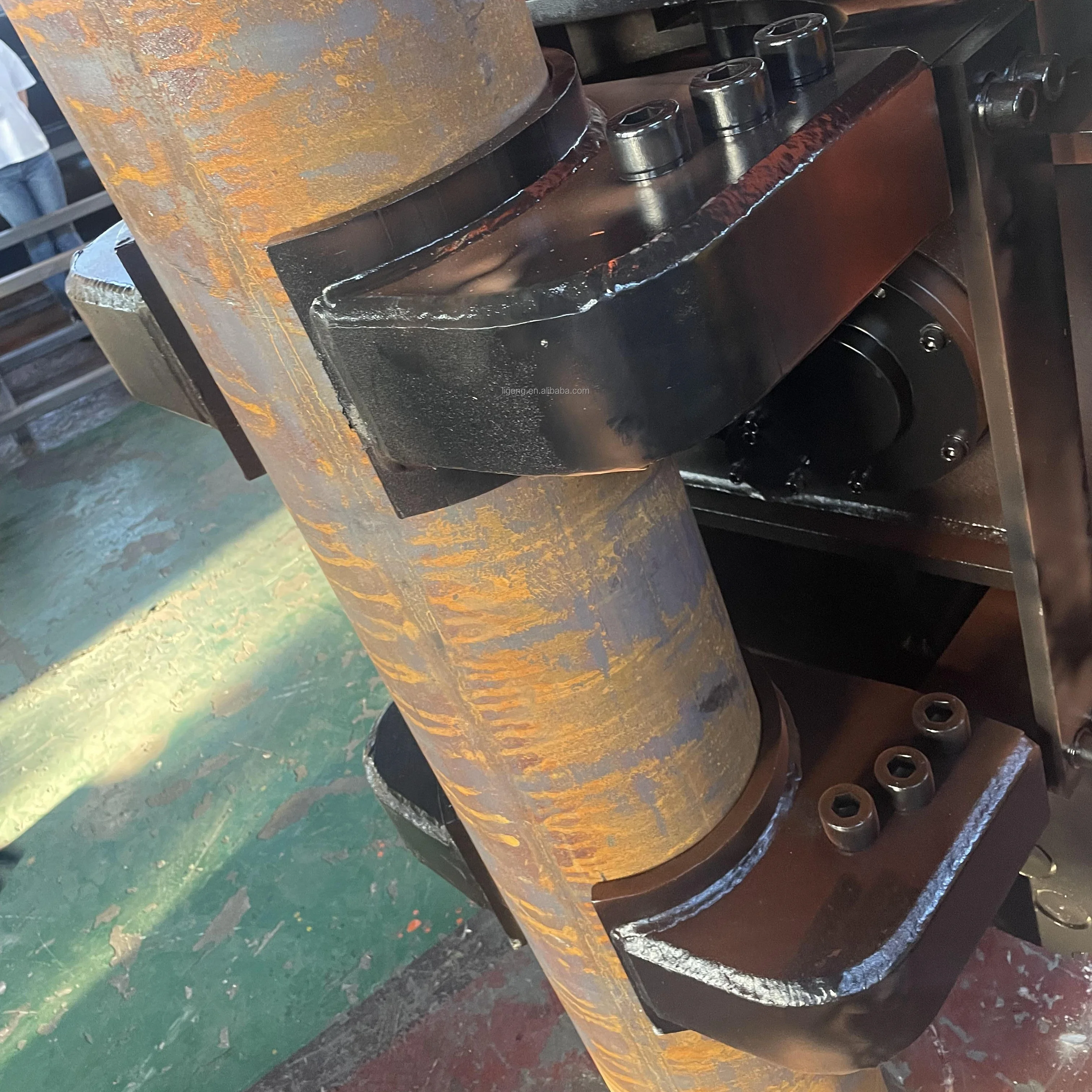 L06 Model Hydraulic Sheet Pile Driver Side Grip Vibro Hammer Pilling ...