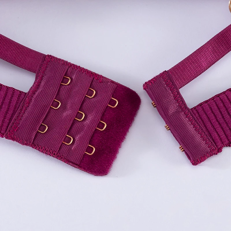 Custom Logo Professional Manufacture Luxury Lace Bra Backless Front ...