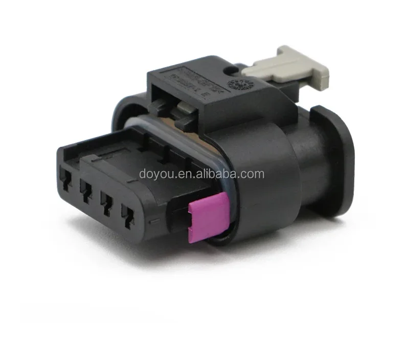 4 Pin Tyco Amp Te Female Waterproof Auto Cable Connector