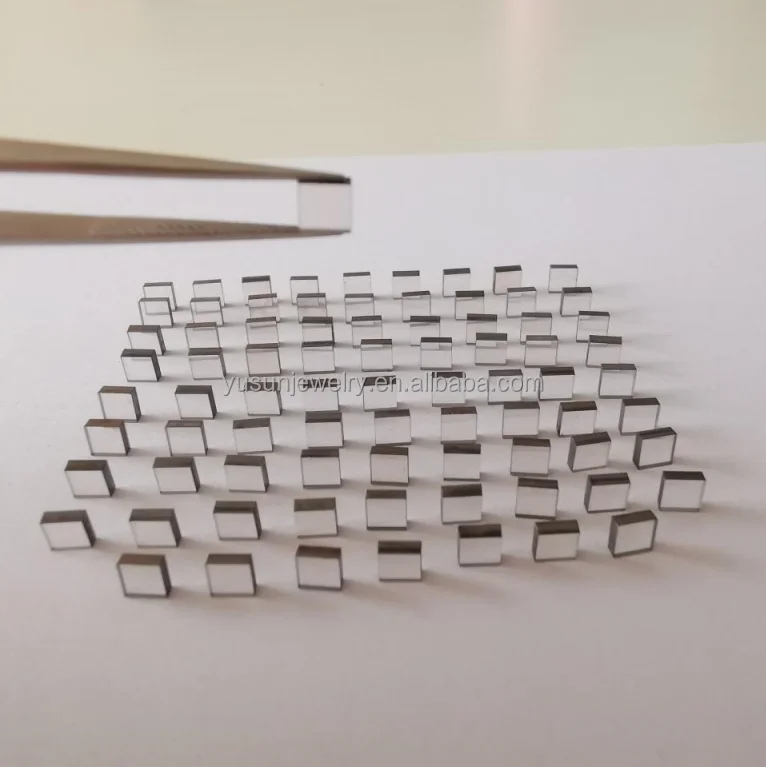 High Grade Transparent Mono Crystal Cvd Diamond Plates For Diamond ...