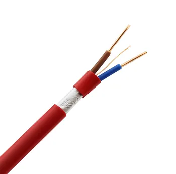 2 Cores 4 Cores Fire Alarm Cable 1.5mm Bc/cca Conductor Red Pvc/lszh ...