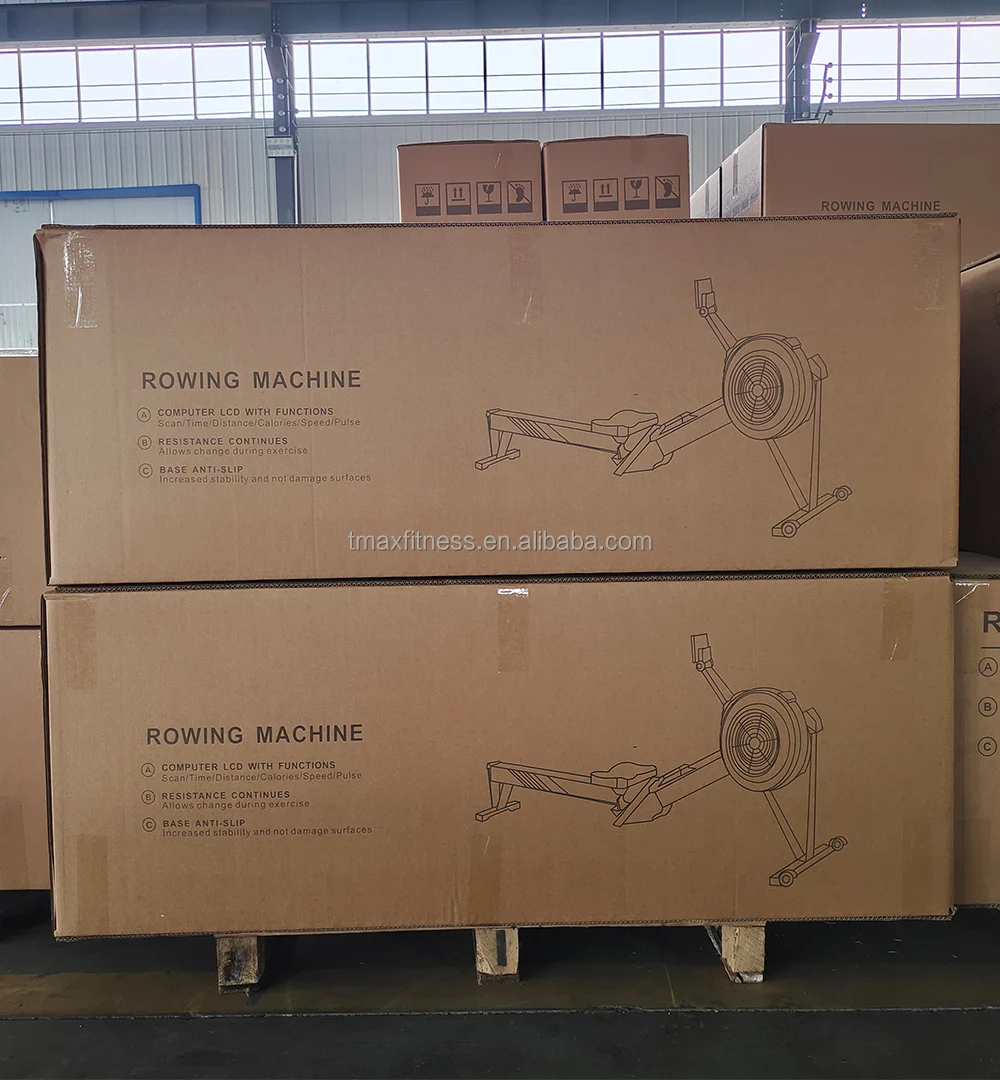 Import And Export Quality Tmax 2021 Air Rowing Machine With Monitor Air ...