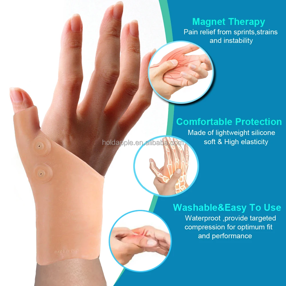 Magnetic Therapy Splint Gel Wrist Thumb Support Brace