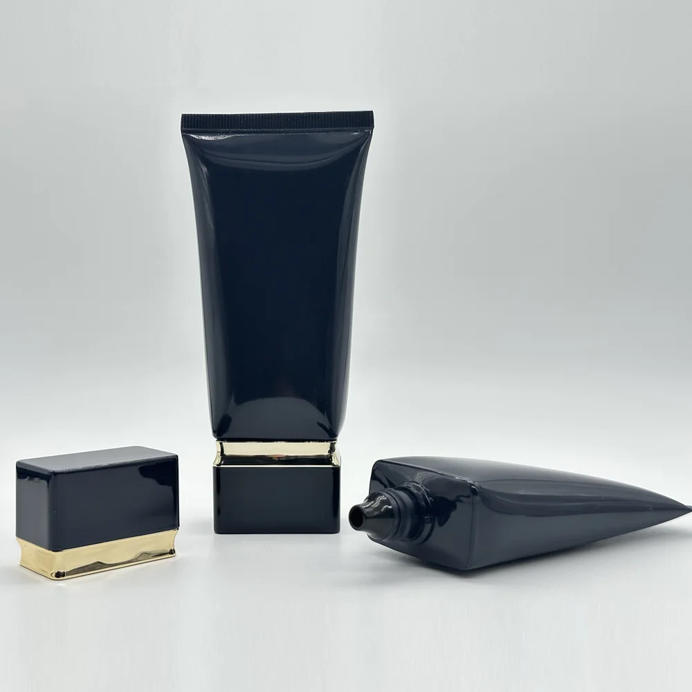 Custom Printed Body Lotion Flat Tube 60~180ml Cosmetic Lotion Tube ...