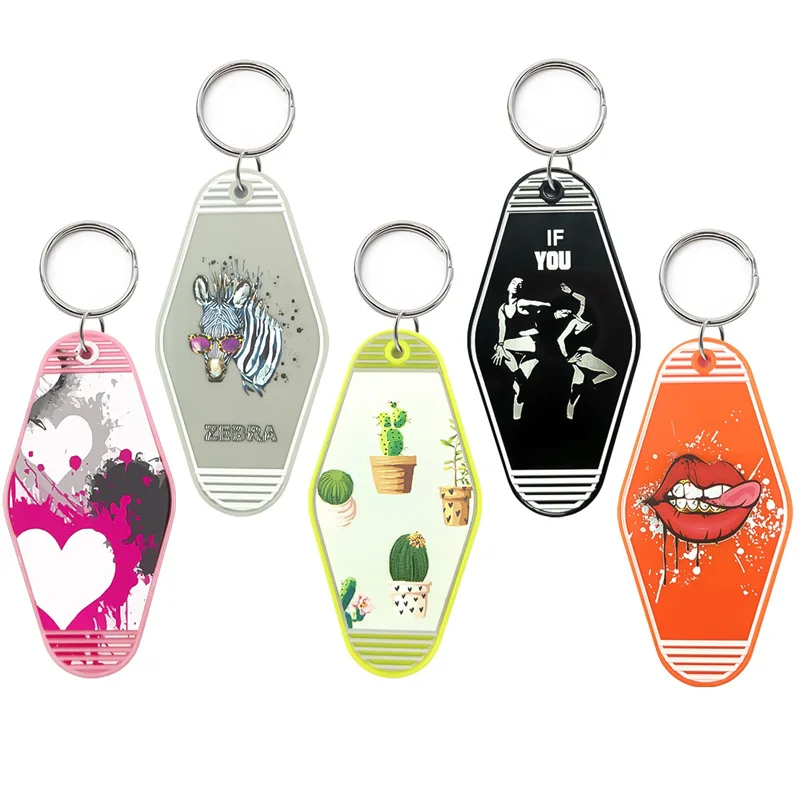 Wholesale Custom Motel Style Keychain Custom Hotel Style Acrylic ...