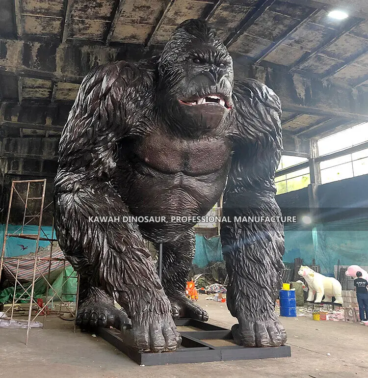 Customized Animatronic Gorilla Model for Parks & Playgrounds