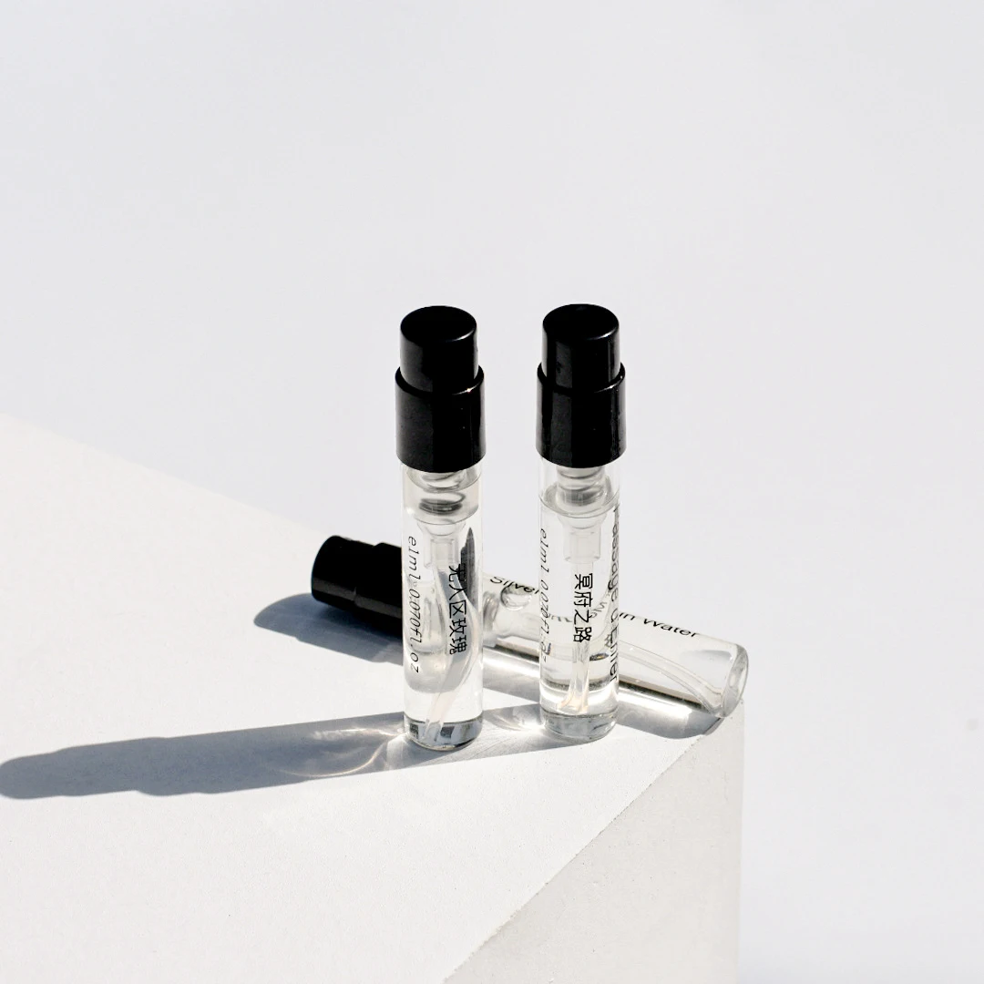 Wholesale In Stock 2ml Mini Glass Vials Perfume Sample Pray Bottle Loge ...