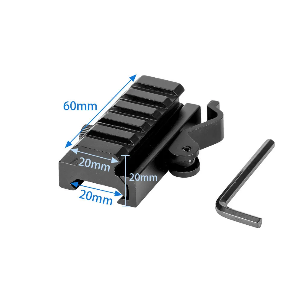 Quick Release Bracket Leather Rail Base Bracket Aluminum Alloy Bracket ...