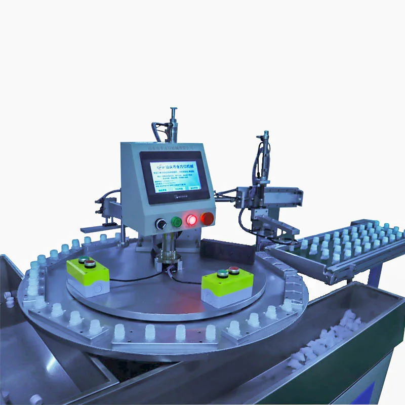 New Design Pouch Pneumatic Servo Motor Capping Machine Round Lid Capper ...