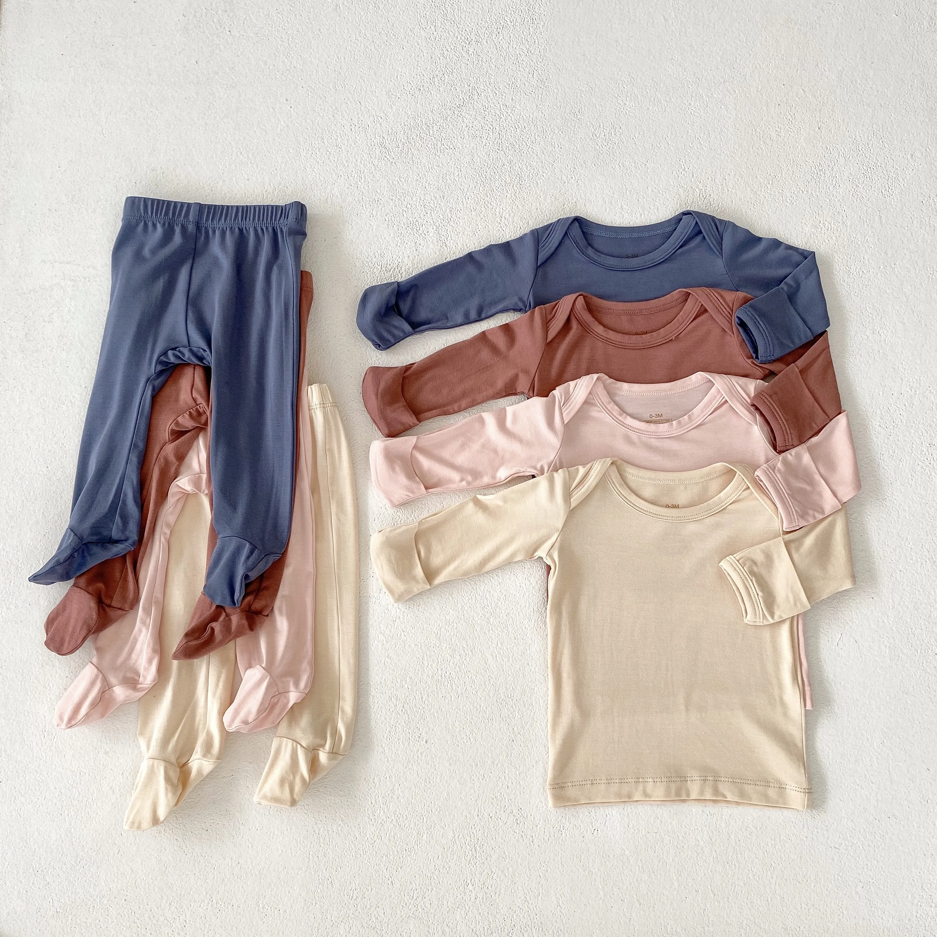 Engepapa Baby Clothing Set - 100% Cotton & Bamboo Knit