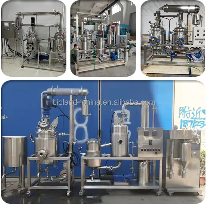 10l 20l 30l 50l 100l Ultrasonic Herb Extraction Concentration Equipment ...