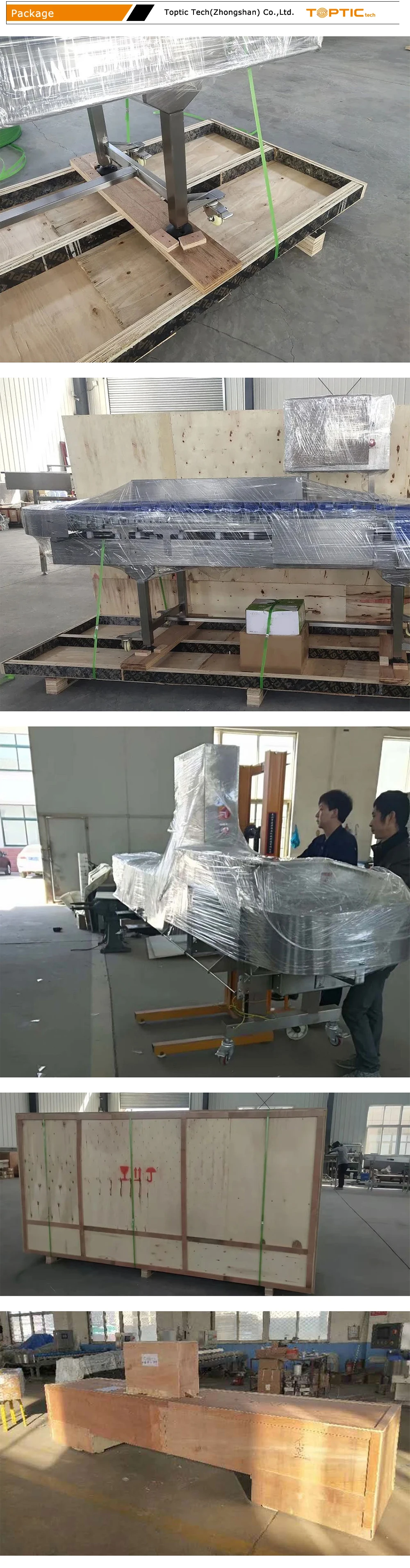 Circular Trays Rotary Weight Sorting Machine - Toptictech