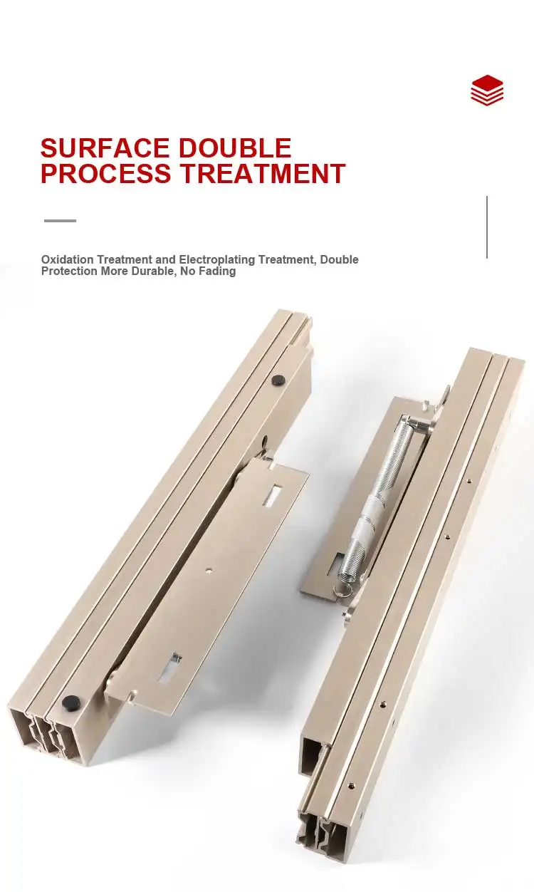 Dining Table Extendable Mechanism - Pull Out Table Rail