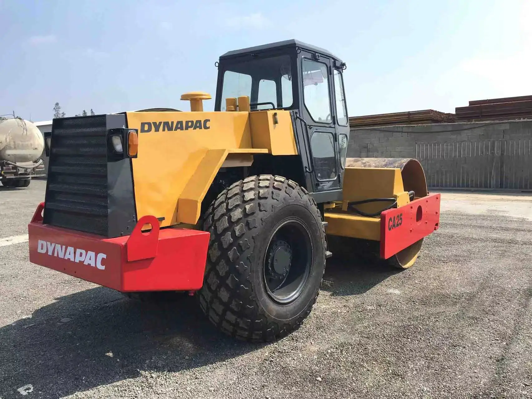 Used Dynapac Tire Roller CA25D CA30D CA251 CA301 CA602 CC21 with Engine ...