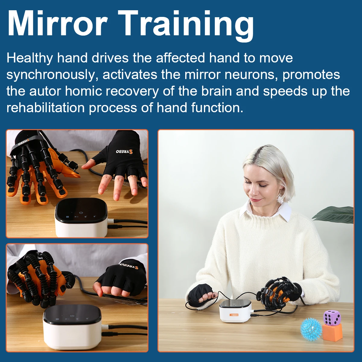 Hand Rehabilitation Robot Stroke Hemiplegia Cerebral Infarction ...