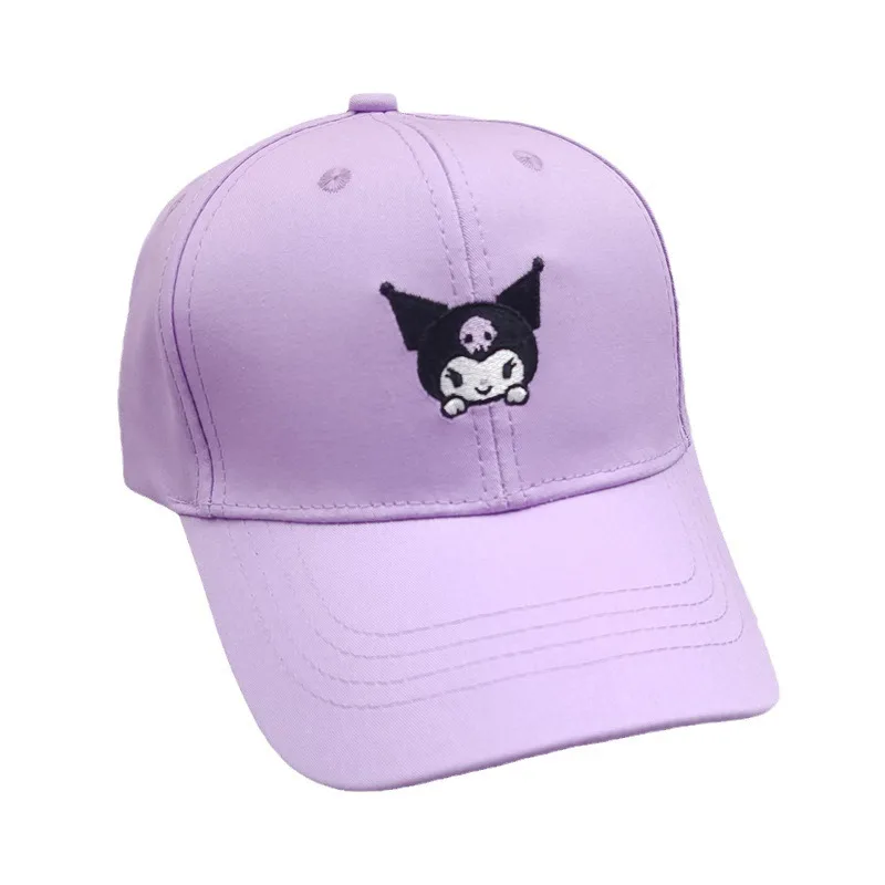 Cinnamoroll Sanrio Cap Melody Kuromi Embroidered Pink Cotton Twill Dad ...