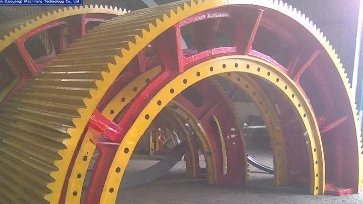 Forging Segment Rotary Kiln Girth Gear Large Module Main Drive Arc ...