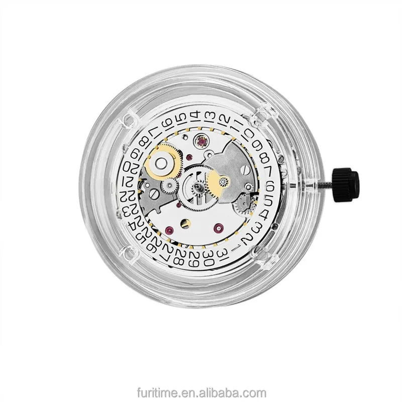 Sw200-1 Automatic Movement Black Date Disk At 6 O'clock Watch Eta 2824 ...