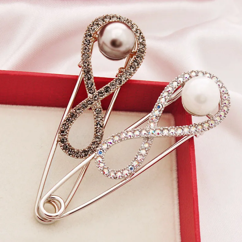 Joyas Fashion Jewelry Large Pearl Rhinestone Luxury Customized Designer ...