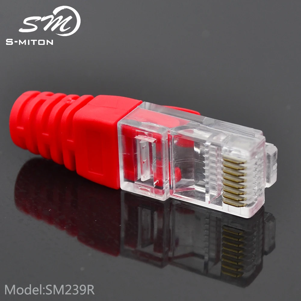 Rj45 Connector Boot Cat5e Cat6 Pvc Plastic Modular Plug Boot - Buy Rj45 ...