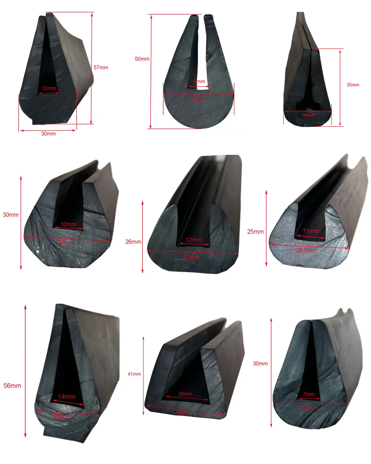 Shaker Screen Deck Capping Rubber - Durable & Versatile