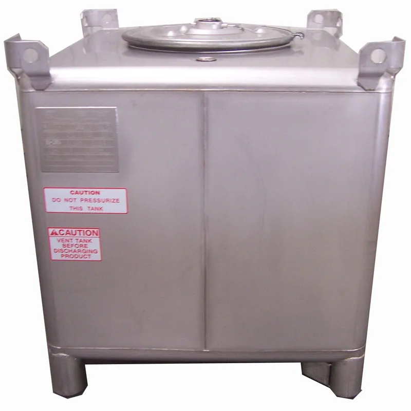 Liquid Ibc Tank Stainless Steel Square Tank Up To 2000l - Buy Imdg 700l ...