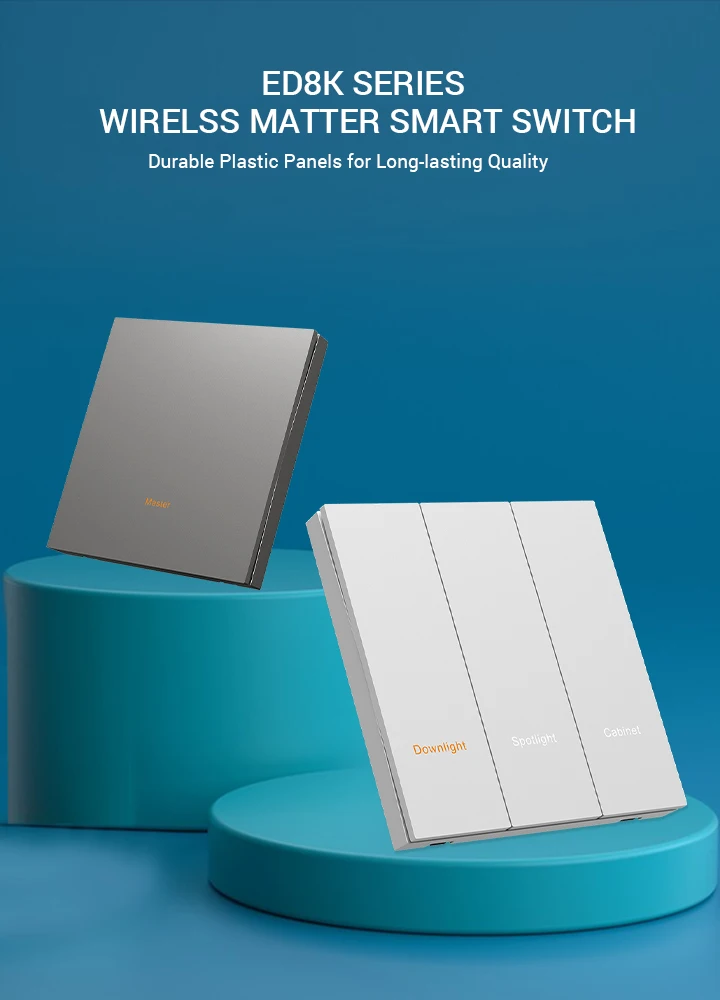 Smart Life Push Button Matter Smart Switch - Control Lights