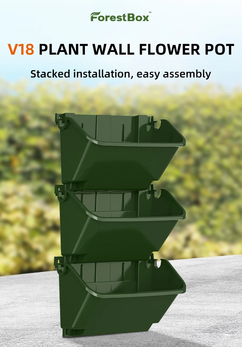 Forest Box Vertical Green Wall - Durable & Stylish Planters