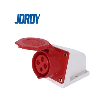 32a Industrial Plug Connector 4pin Ce Rohs Ip44 Waterproof Explosion ...