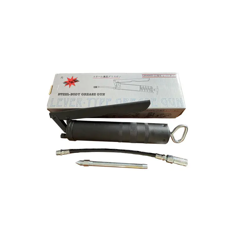 Durable Hand Grease Gun - 600cc Zinc Alloy Manual Pump, 2500-7000 PSI ...